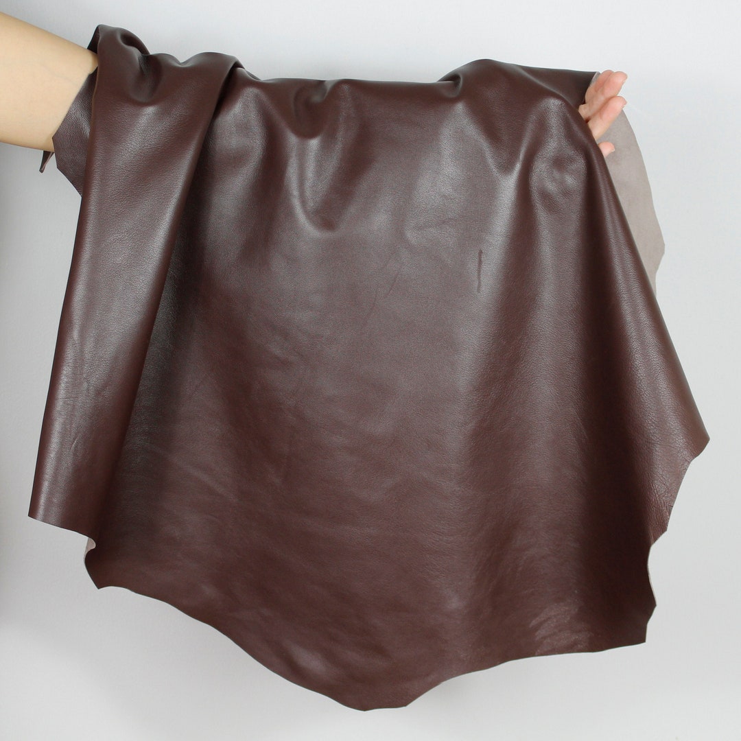 Soft ITALIAN Lambskin Skin Hide First Quality 8 Sf REDDISH BROWN Ship ...