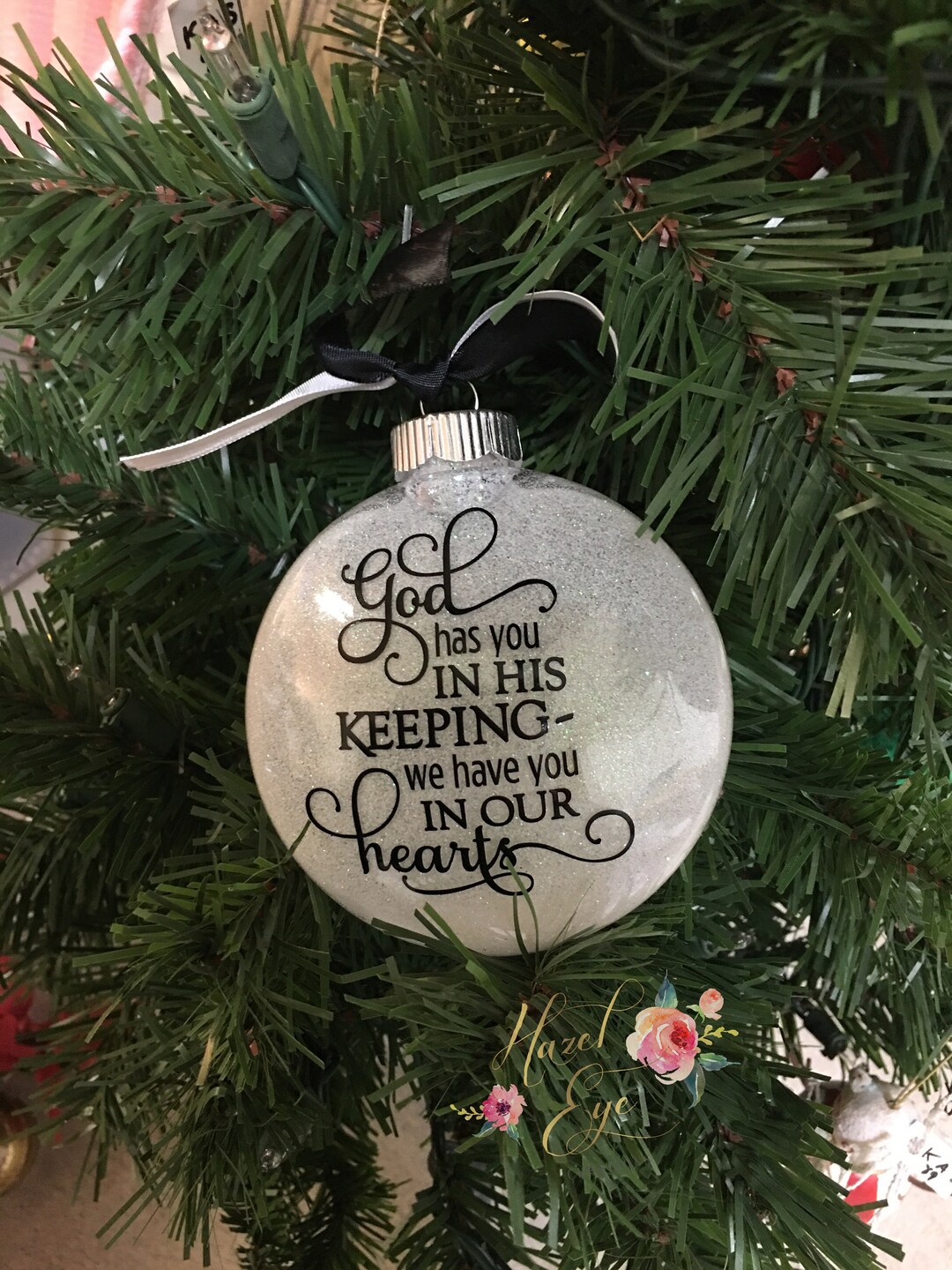 God Has You in His Keeping - We Have You in Our Hearts - Memorial Gift ...