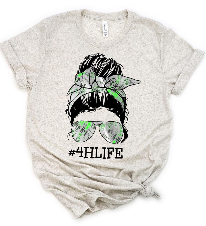 4-H Life 4-H Mom Shirt 4-H Unisex T-shirt | Etsy Denmark