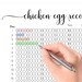 Egg Records | Chicken Egg Count Record Keeper | Chicken Egg Production ...
