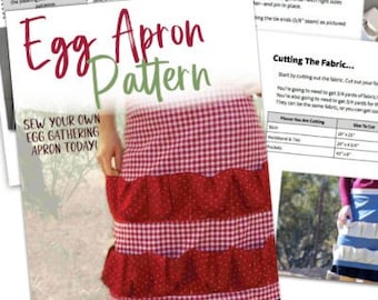 Harvest Apron Sewing Pattern L Digital PDF Download L Harvest Apron L ...