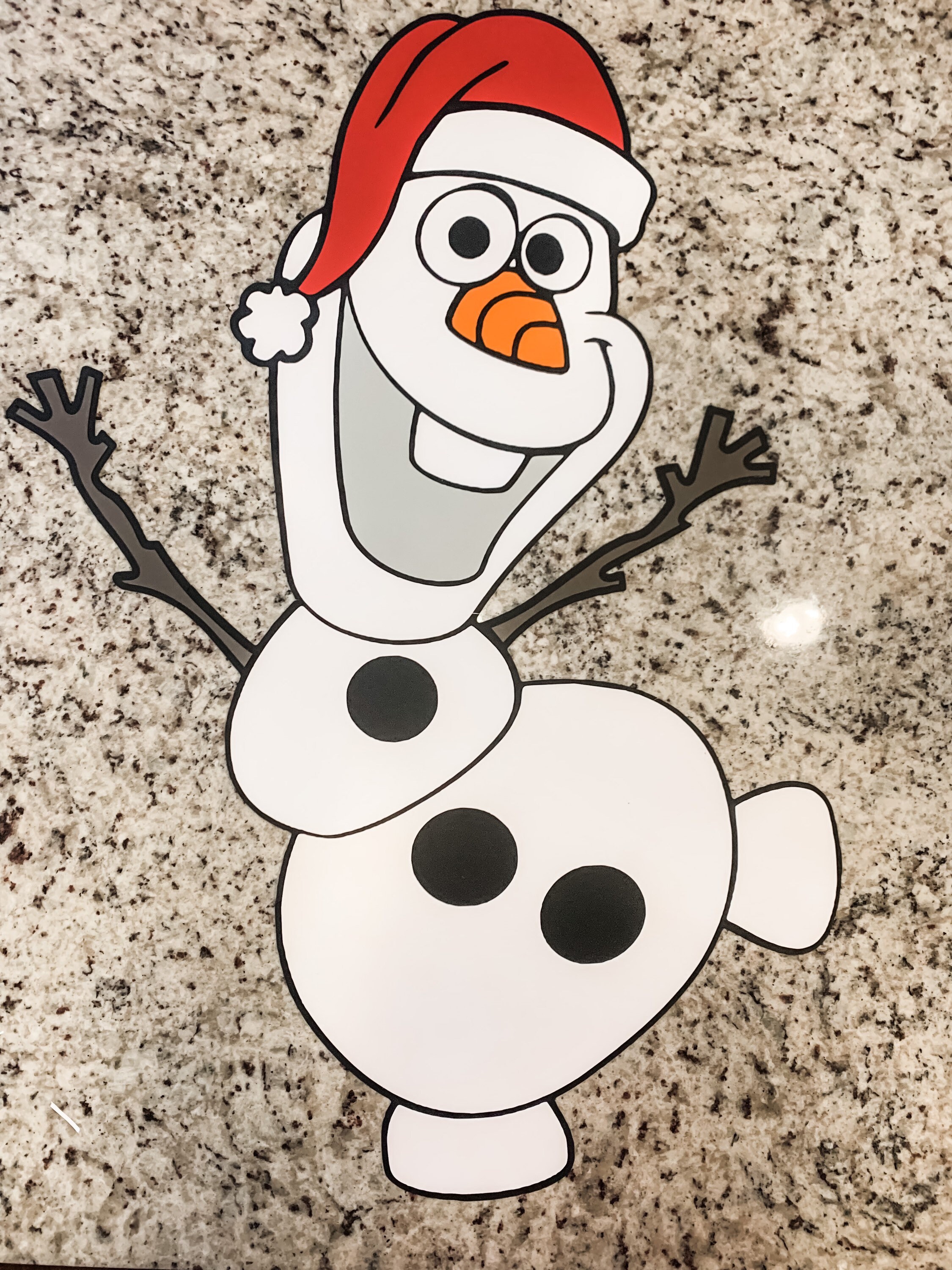 Olaf The Snowman Frozen Drawing