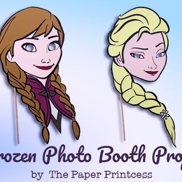 Frozen Photo Booth - Etsy