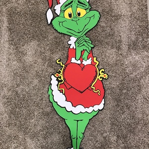 Grinch Cutout - Etsy