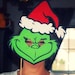 Grinch Photo Booth Prop Paper Mask - Etsy