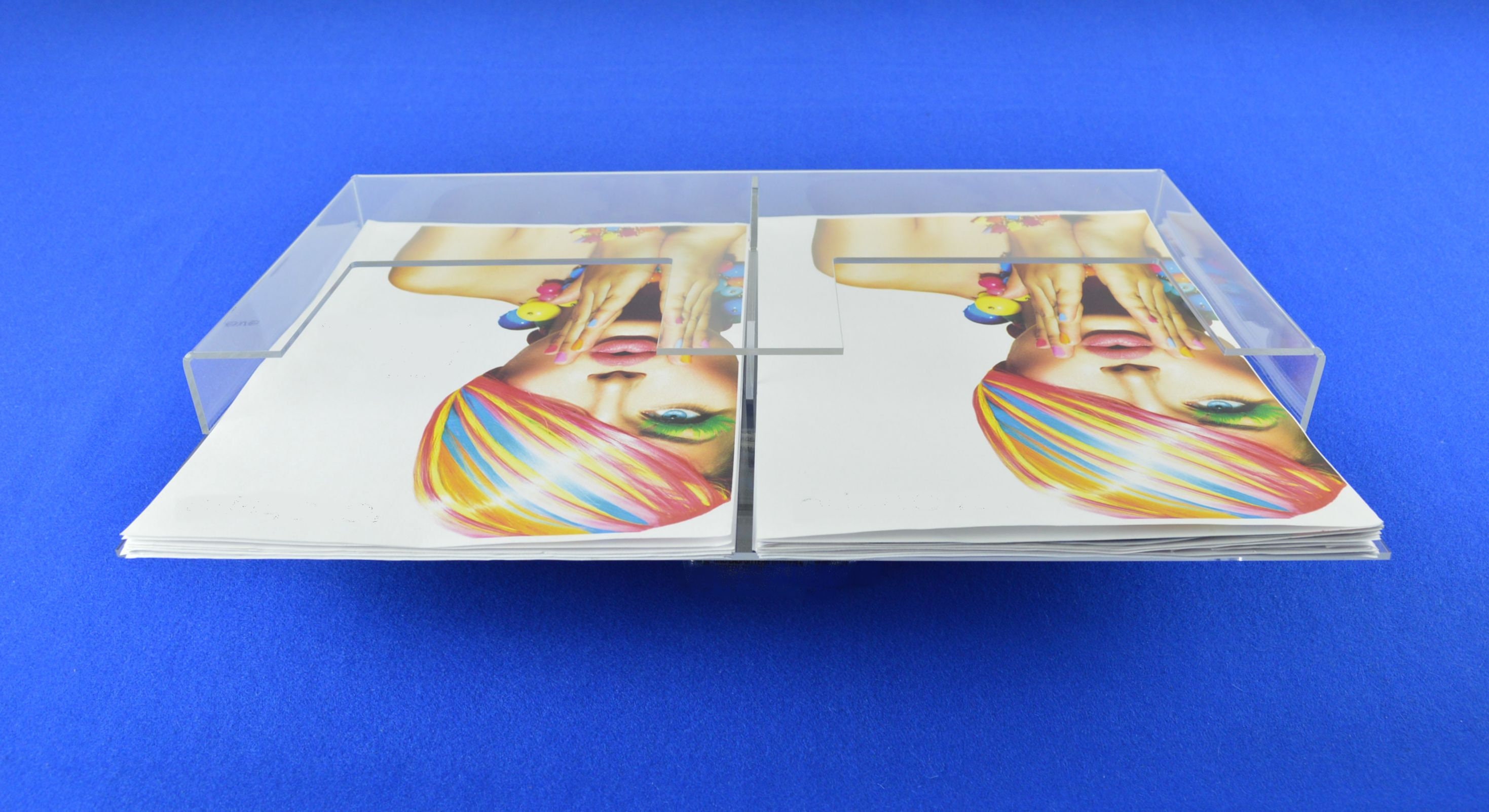 Double A4 Portrait Wall Mountable Menu / Price List / Brochure Holder ...