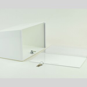Medium Lockable Ballot Box Feedback Box Comments Box Collection Box ...