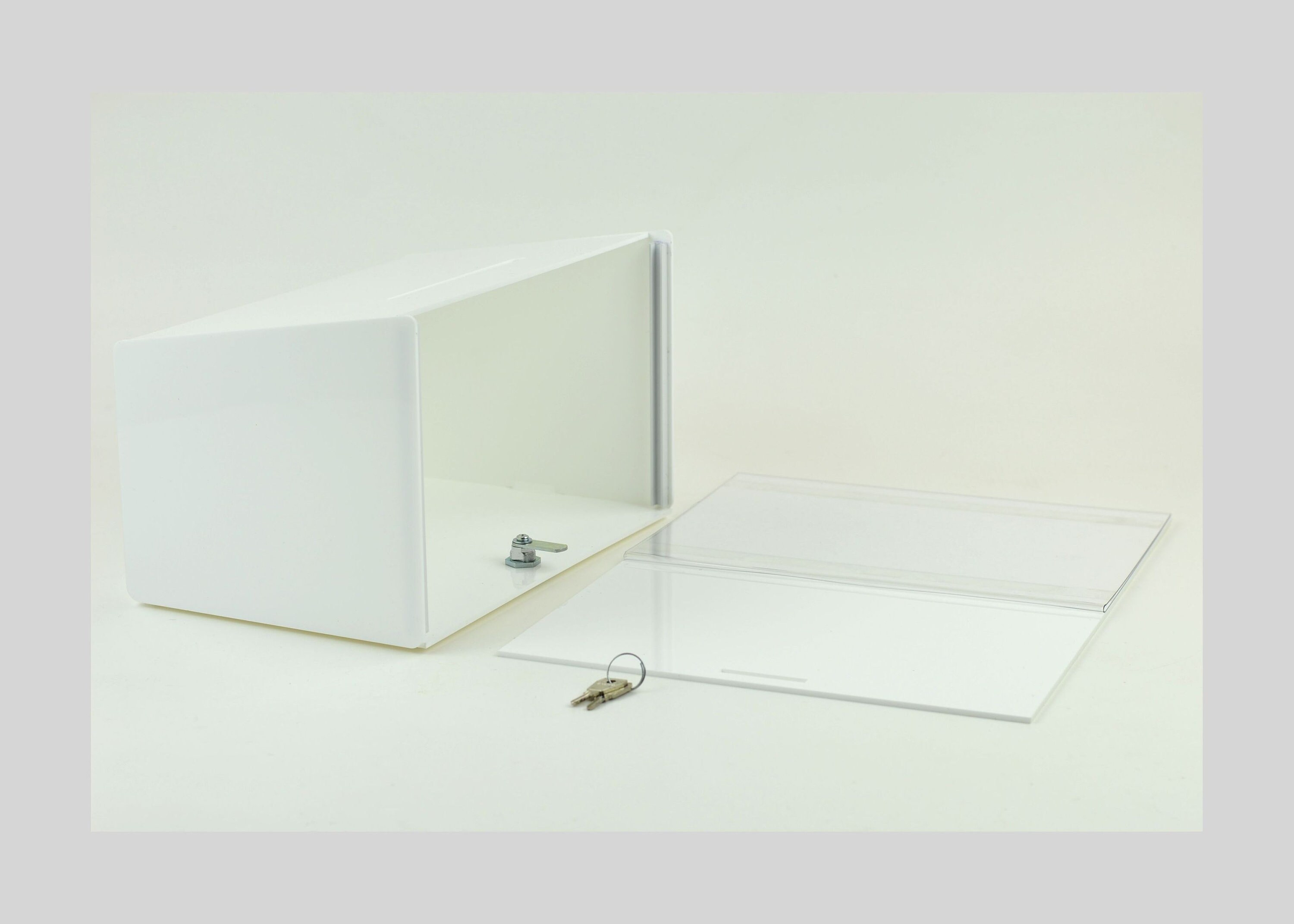 Medium Lockable Ballot Box Feedback Box Comments Box Collection Box ...