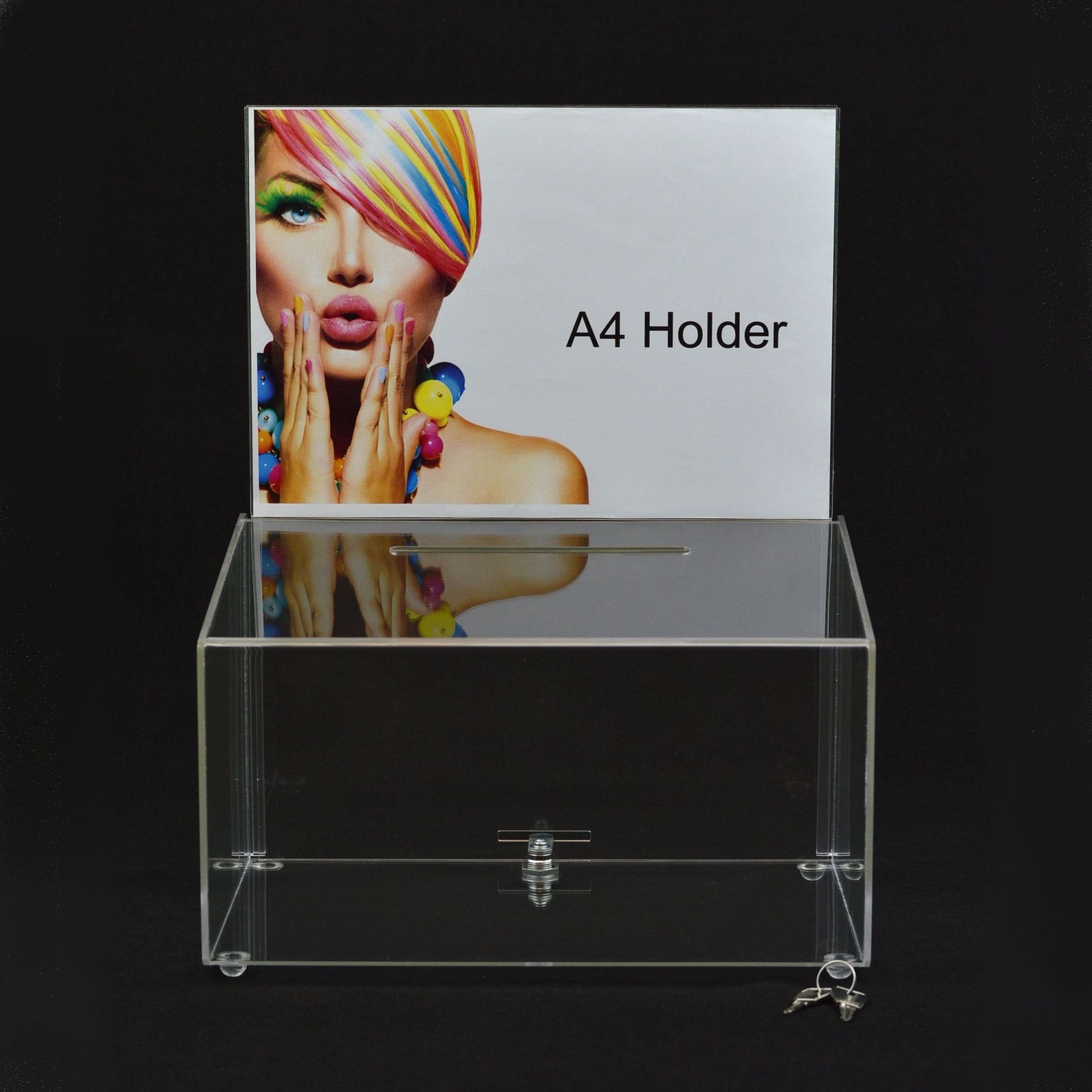 Medium Lockable Ballot Box Feedback Box Comments Box Collection Box ...