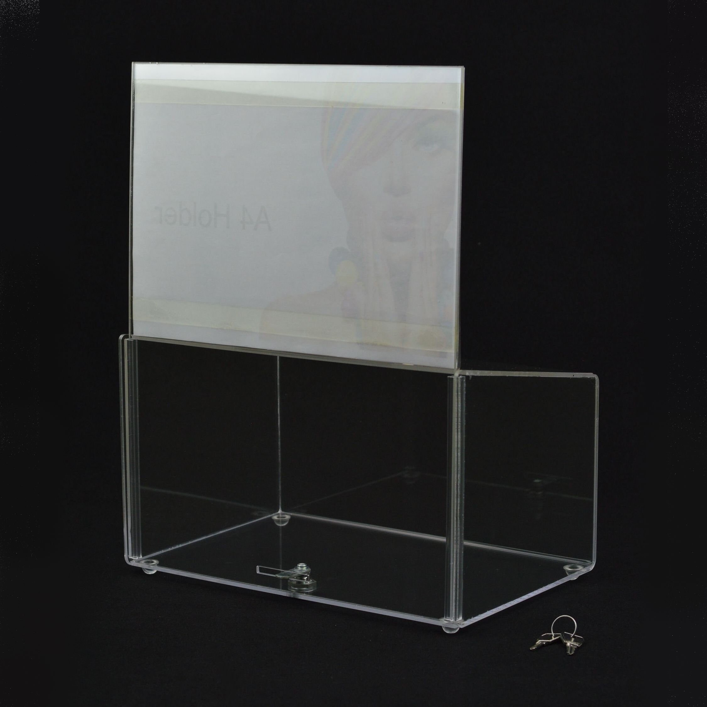Medium Lockable Ballot Box Feedback Box Comments Box Collection Box ...