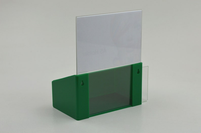 Dark Green Collection Box Suggestion Box Comments Box With A5 Landscape ...