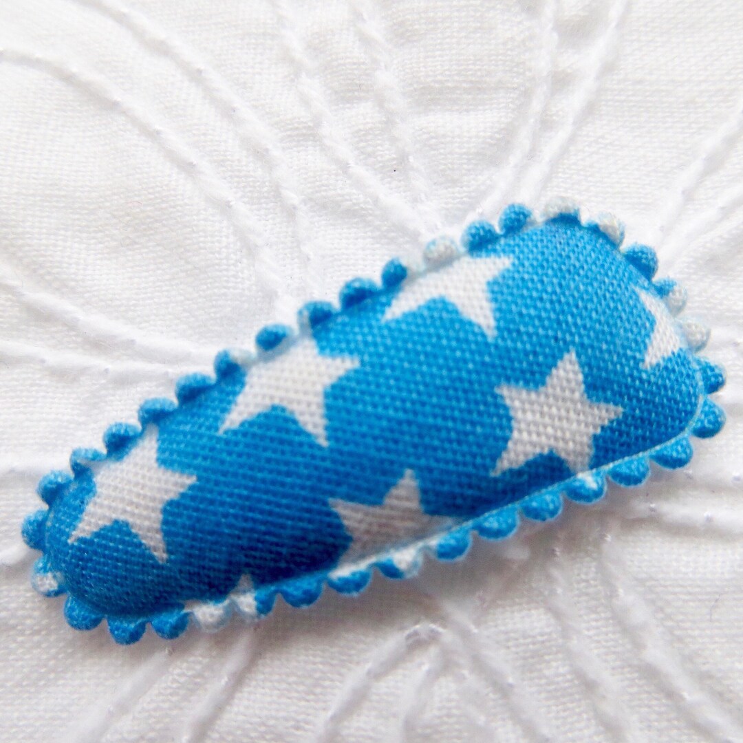 Blue Star Mini Snap Clip With No Slip Grip - Etsy