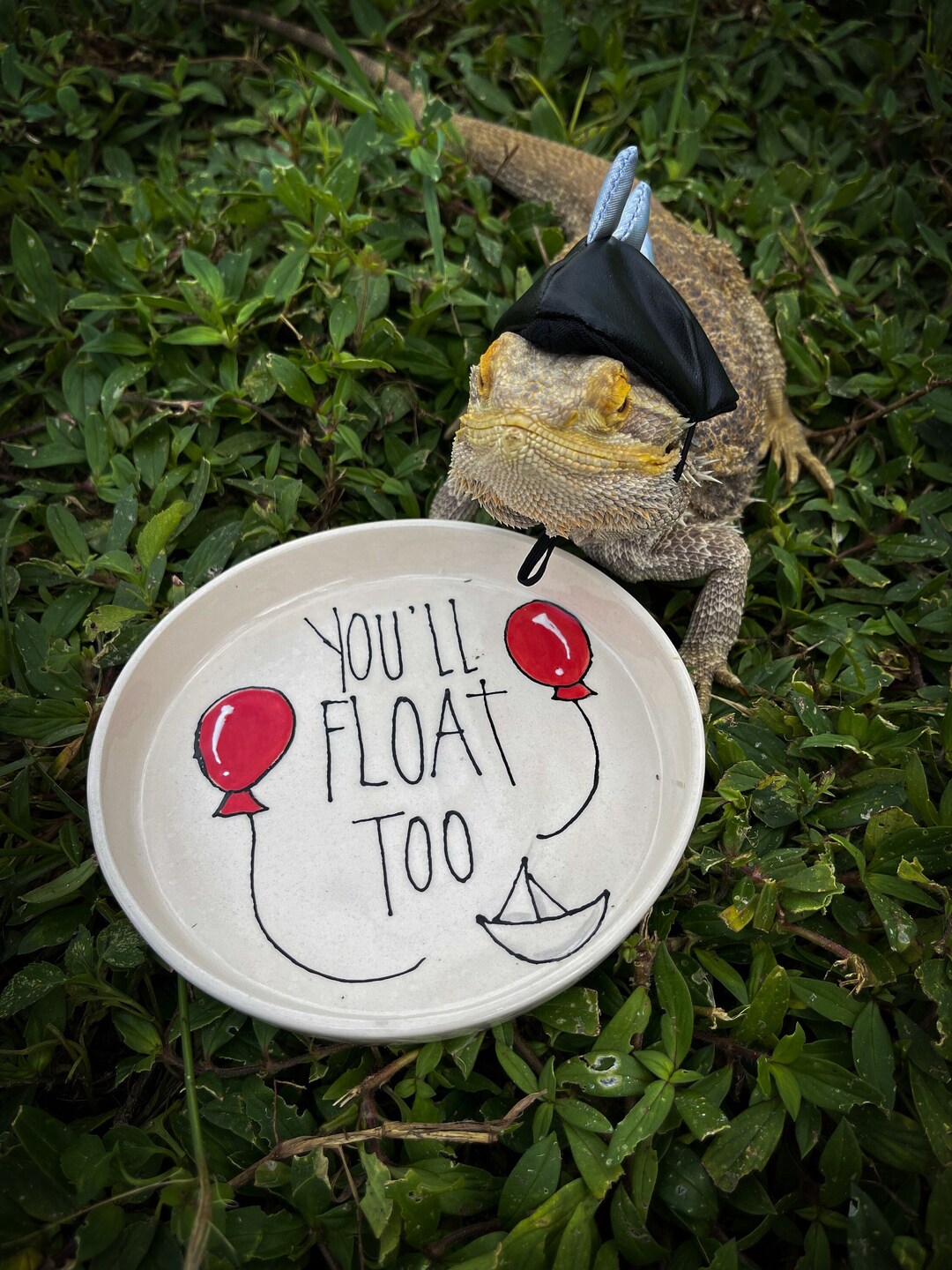 IT Pennywise Reptile Food Dish - Etsy