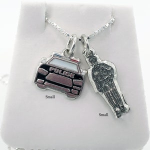 Police Officer Charm for Pendant or Bracelets - Etsy