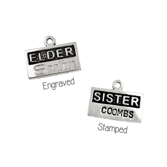 Lds Missionary Name Badge Clipart