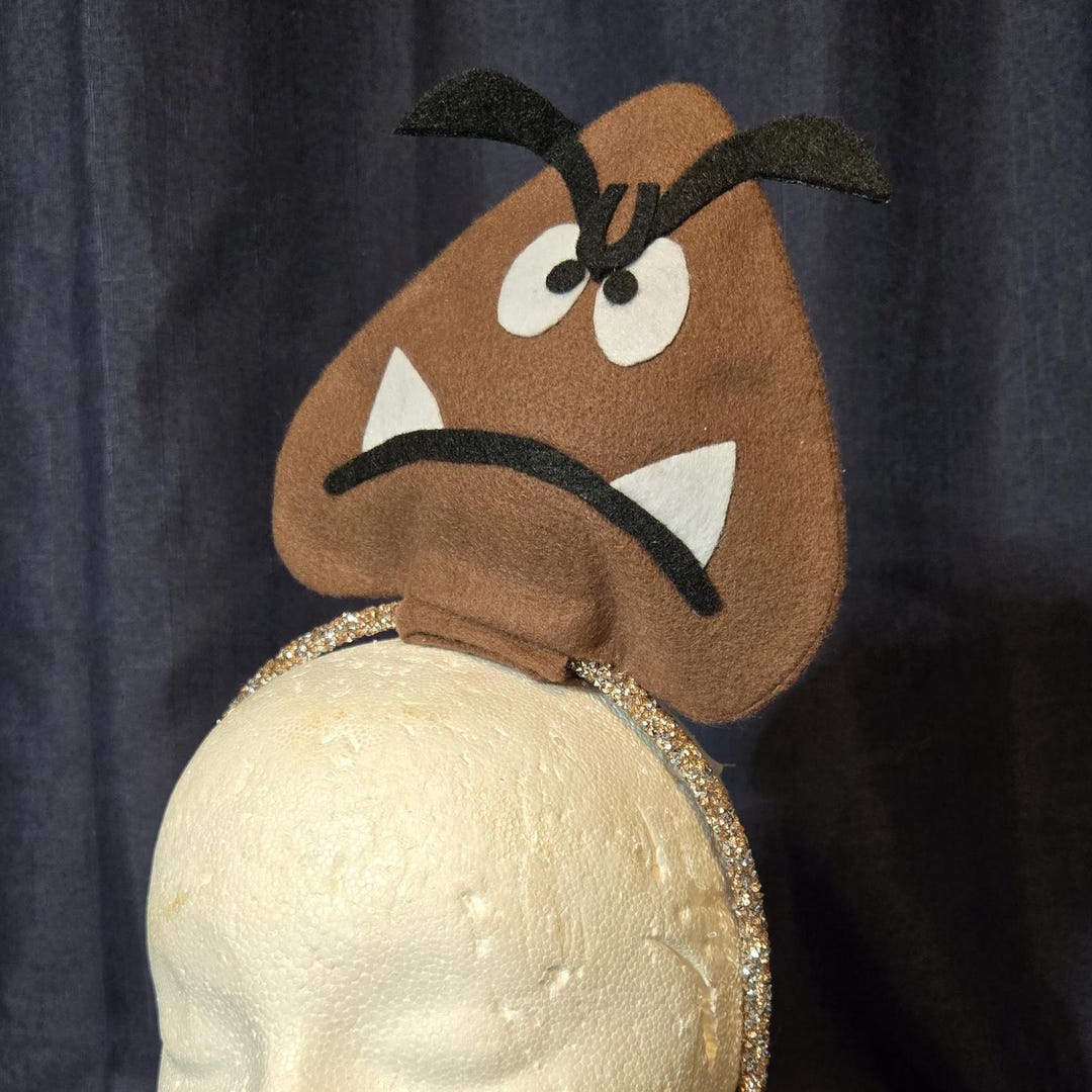Nintendo Inspired Goomba Headband - Etsy
