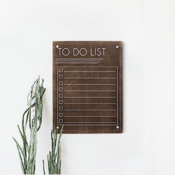 To Do List Board - Etsy