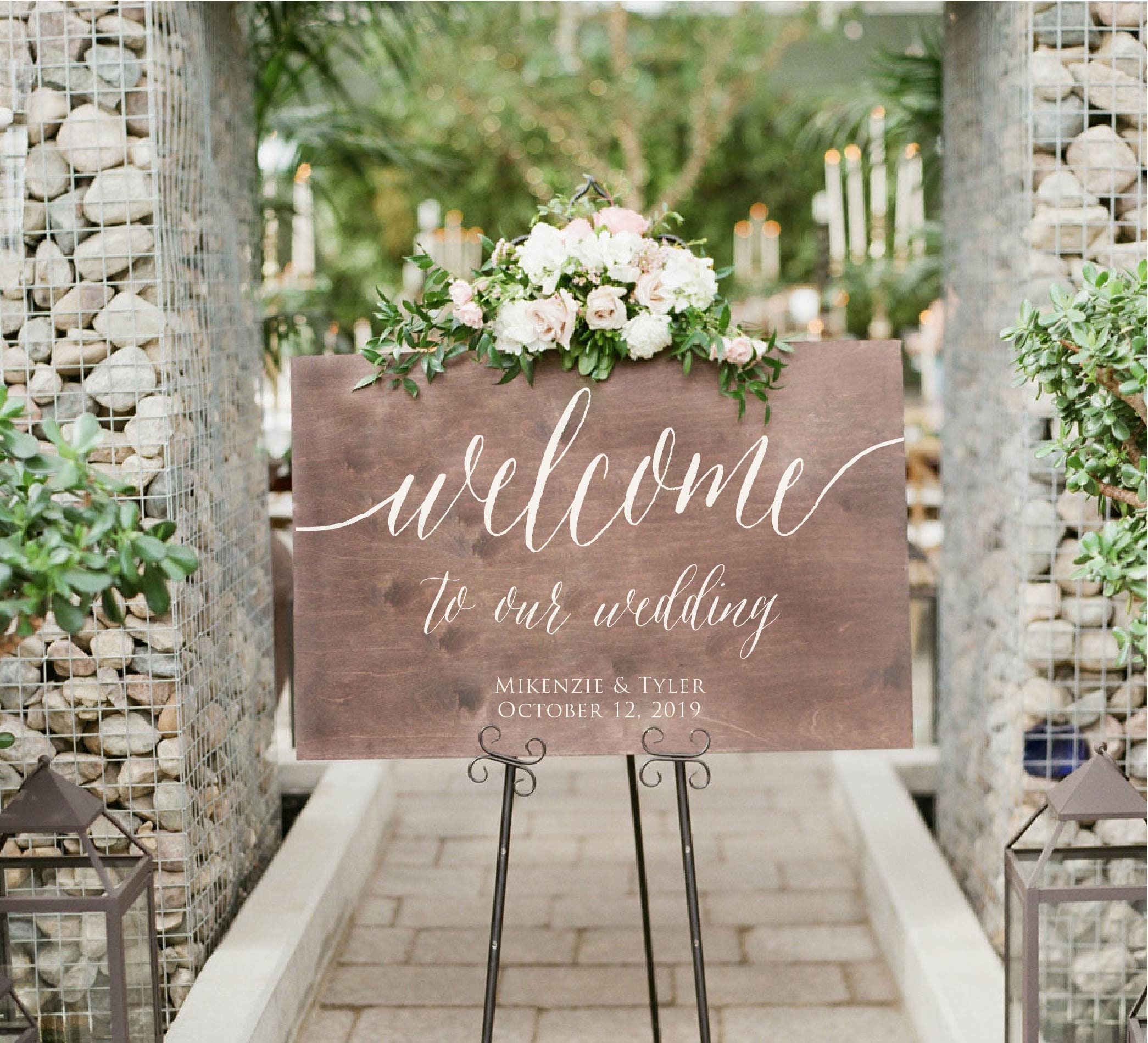 Shabby Chic Wedding Decor Handmade Wedding Decor Reserved Signs Rustic ...