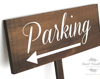 Wedding parking sign | Etsy