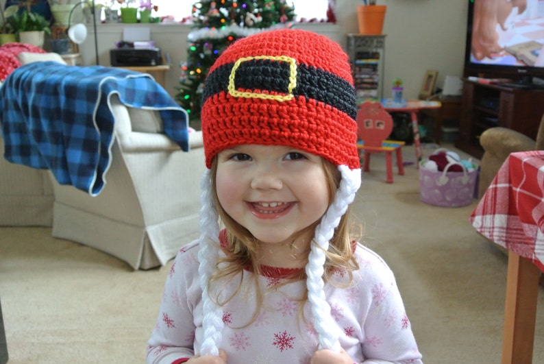 Mrs Claus Hat - Etsy