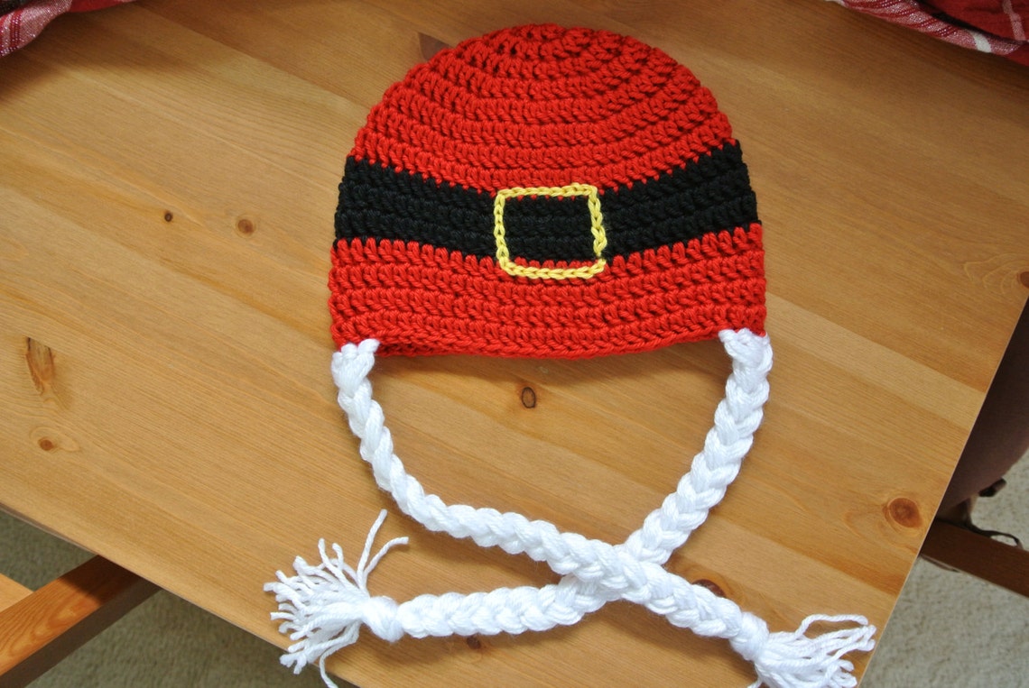 Mrs Claus Hat - Etsy