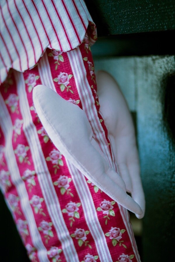 Christmas Stocking Angel Wings Scandinavian Style Quilting - Etsy