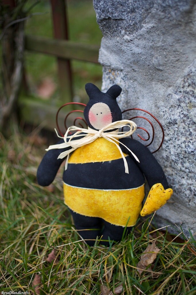 Bumblebees Bee Tilda Garden Spring Housewarming Needlecraft - Etsy
