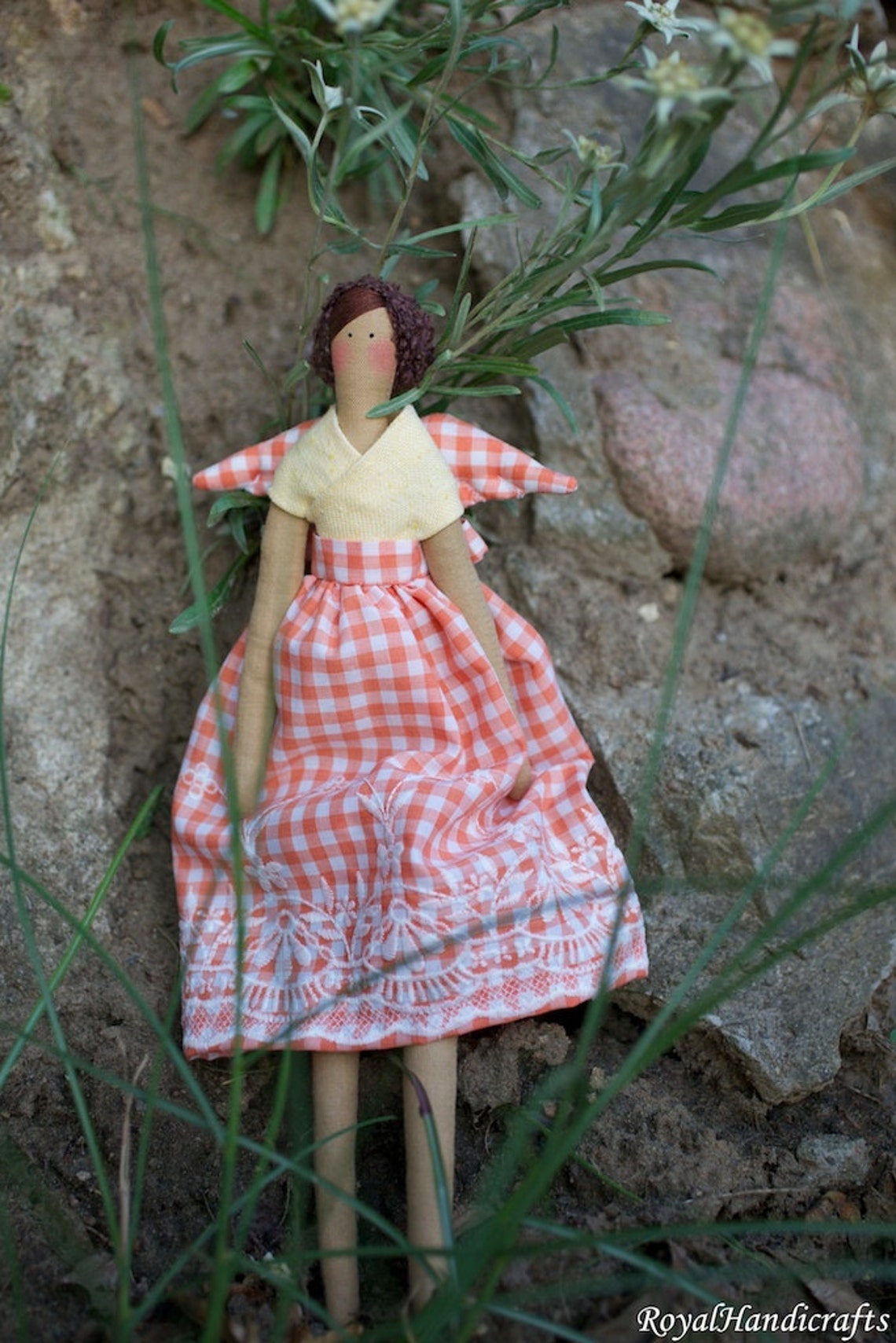 Tilda Angel Doll Princess Vintage Handicrafts Spring - Etsy Canada