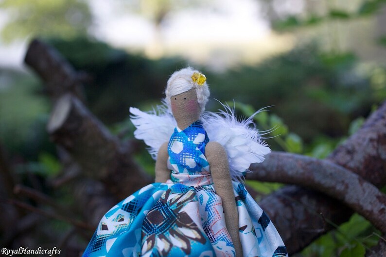 Angel Doll Tilda, Engel,handmade, Handicrafts, Craft Versace Swarowski ...