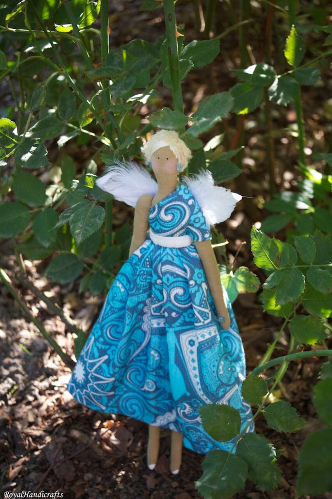 Tilda Angel Doll Princess Handmade Art Limited Edition Summer - Etsy