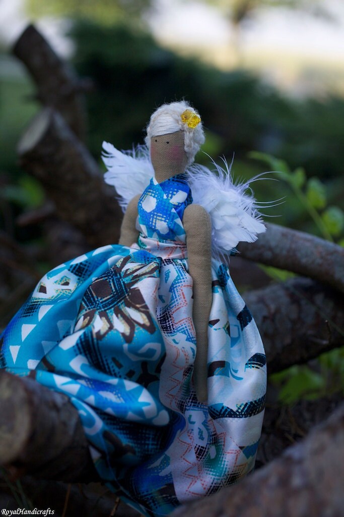 Angel Doll Tilda, Engel,handmade, Handicrafts, Craft Versace Swarowski ...
