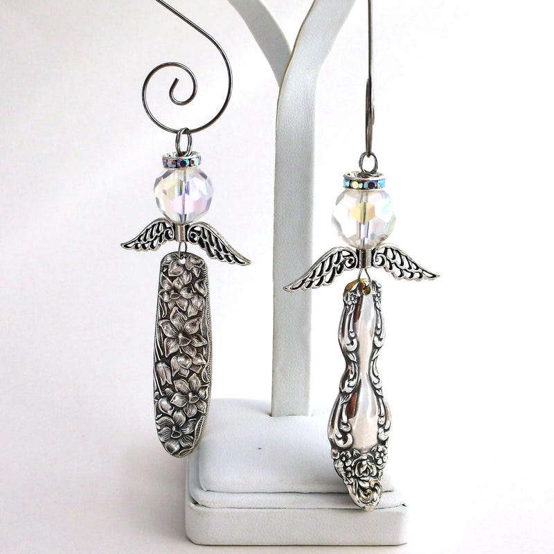 Silverware Spoon Angel - Etsy