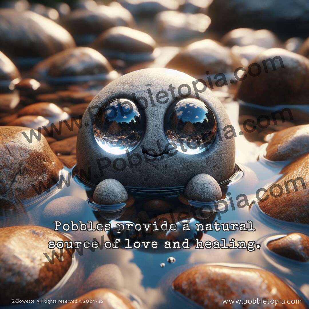 Pobble Poetry Art - Etsy