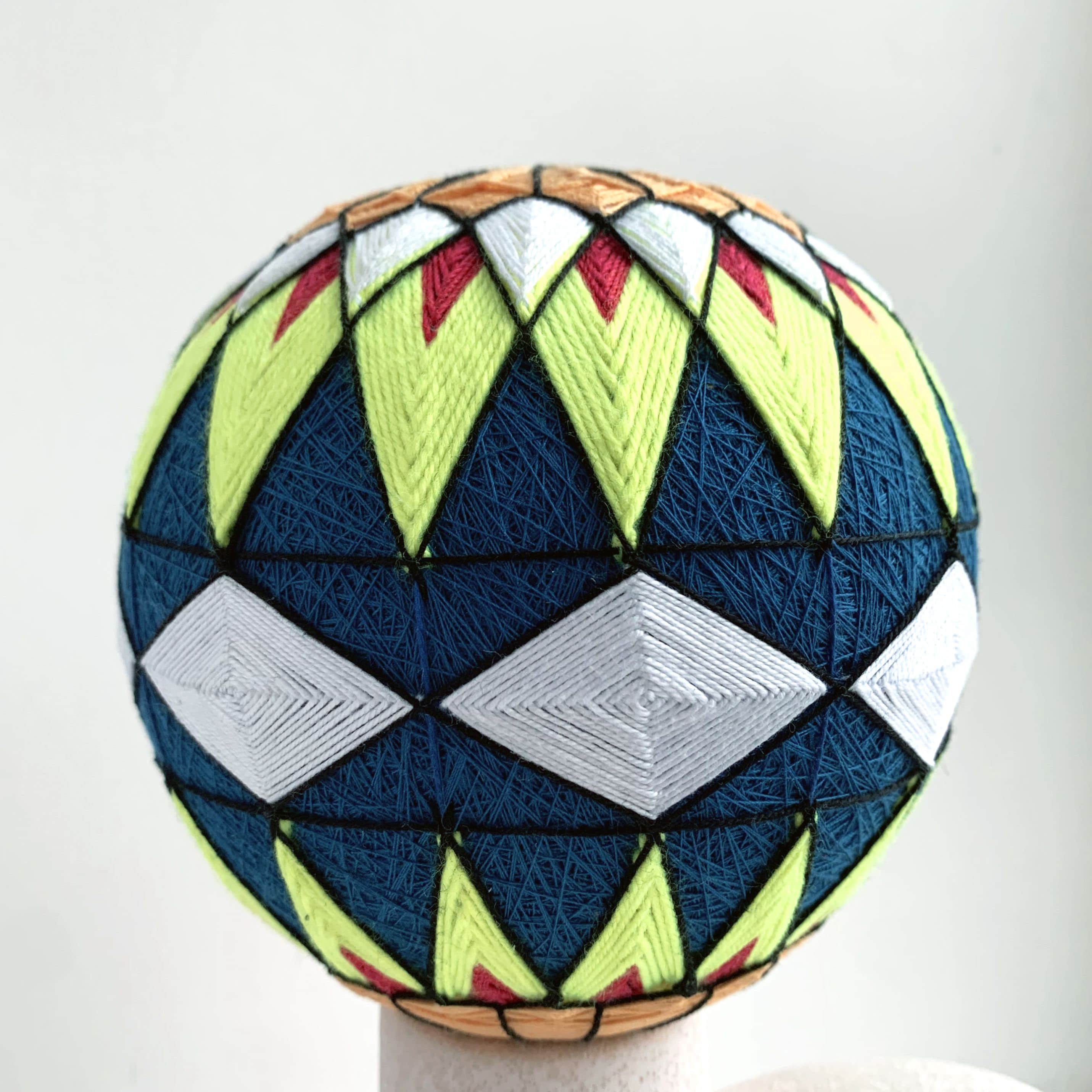 Demon Slayer Susamaru Real Temari Ball - Made-to-order - Etsy