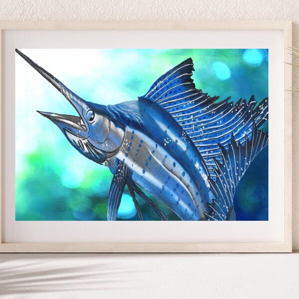 Billfish Art - Etsy