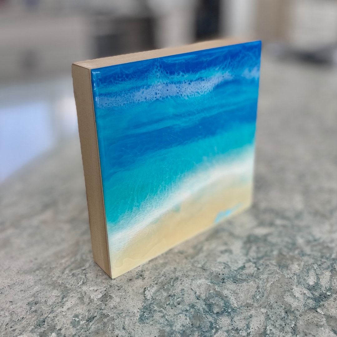 Ocean Wave Resin Art Beach Wave Resin Decor Resin Ocean Wave - Etsy