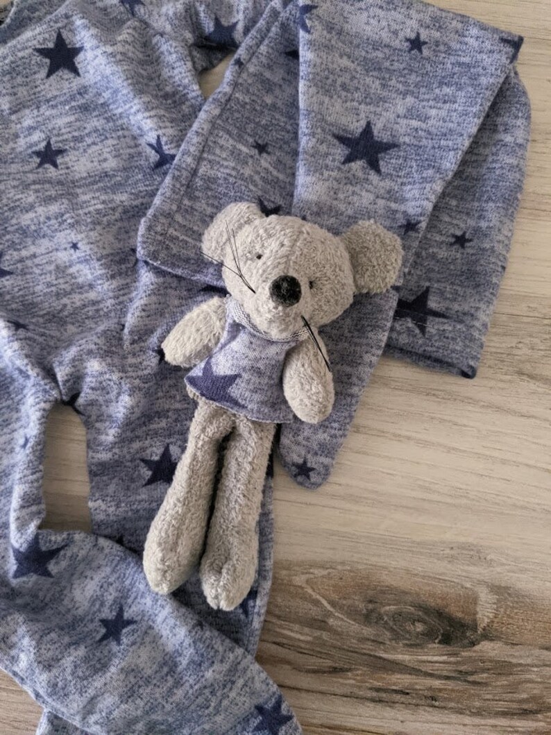 Blue Newborn Boy Prop Blue Stars Newborn Sleepy Outfit Blue - Etsy