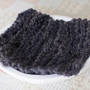 Charcoal Gray Wool Layer, Wool Layer, Basket Stuffer, Newborn ...