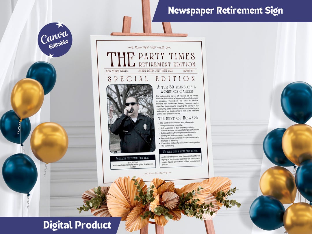 Police Retirement Gift for Men or Women, Best Retirement Gift Idea ...