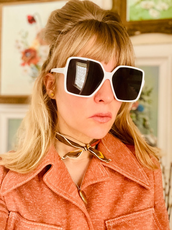 vintage 1970s oversized mod - Gem