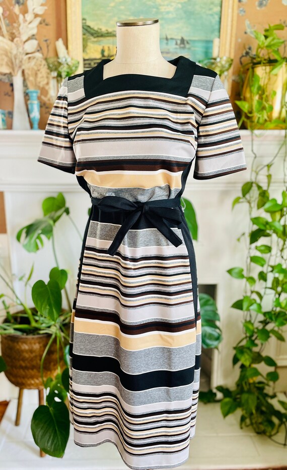 vintage mod dress 1960 - Gem