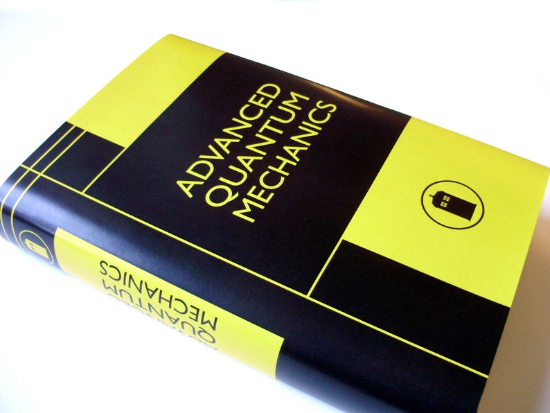 Doctor Who Quantum Mechanics Book Prop Replica Book - Etsy