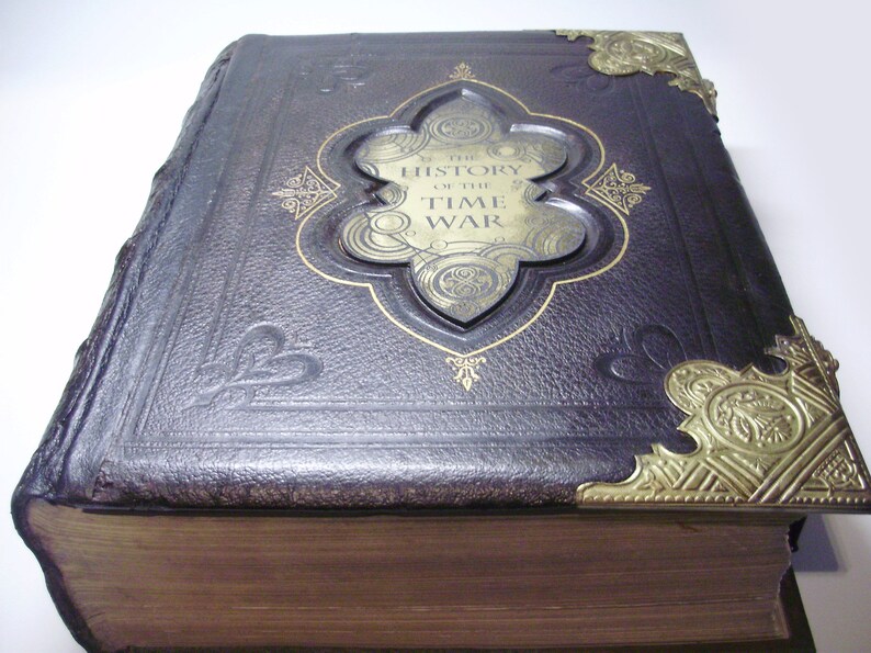 Doctor Who TIME WAR BOOK Prop Replica Fully Illustrated - Etsy