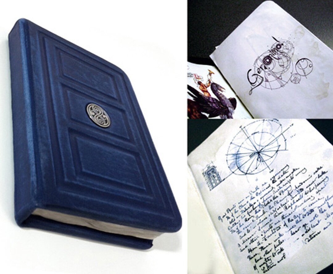 Doctors Tardis Diary Custom Replica Prop FULLY ILLUSTRATED - Etsy
