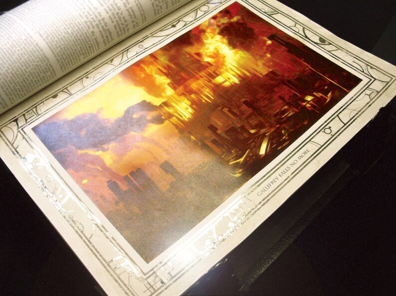 Doctor Who TIME WAR BOOK Prop Replica Fully Illustrated - Etsy