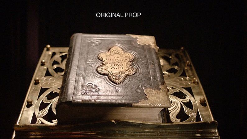 Doctor Who TIME WAR BOOK Prop Replica Fully Illustrated - Etsy