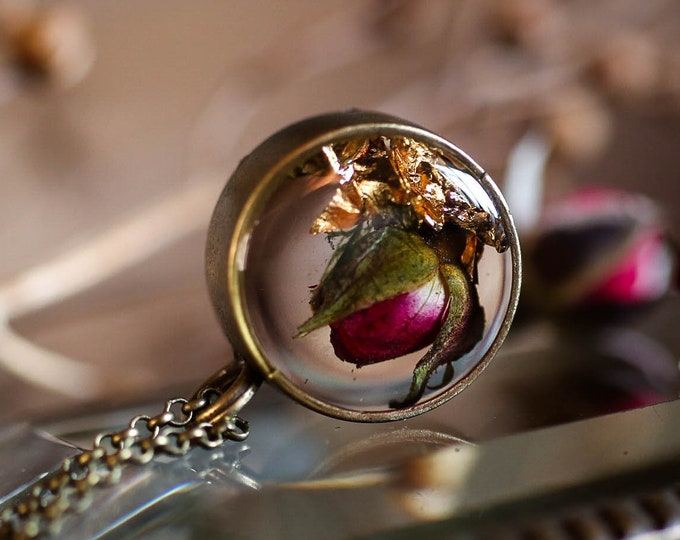 Nature Jewelry Pressed Flower Jewelry by RubyRobinBoutique on Etsy