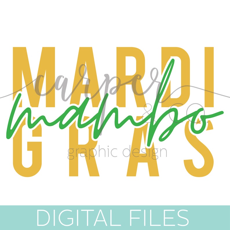 Mardi Gras Mambo Svg Puff Vinyl - Etsy