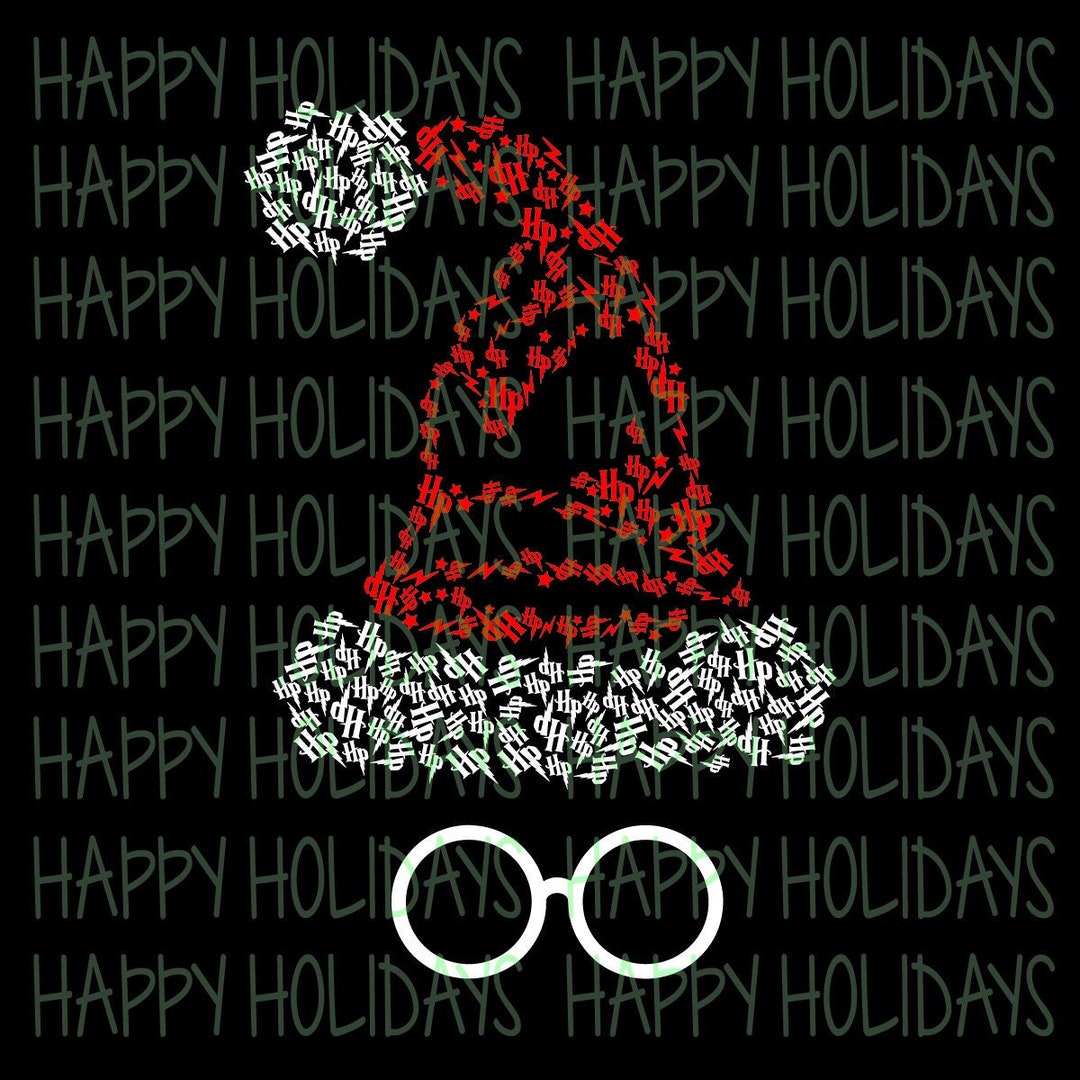 Christmas Santa Sorting Hat Svg - Etsy