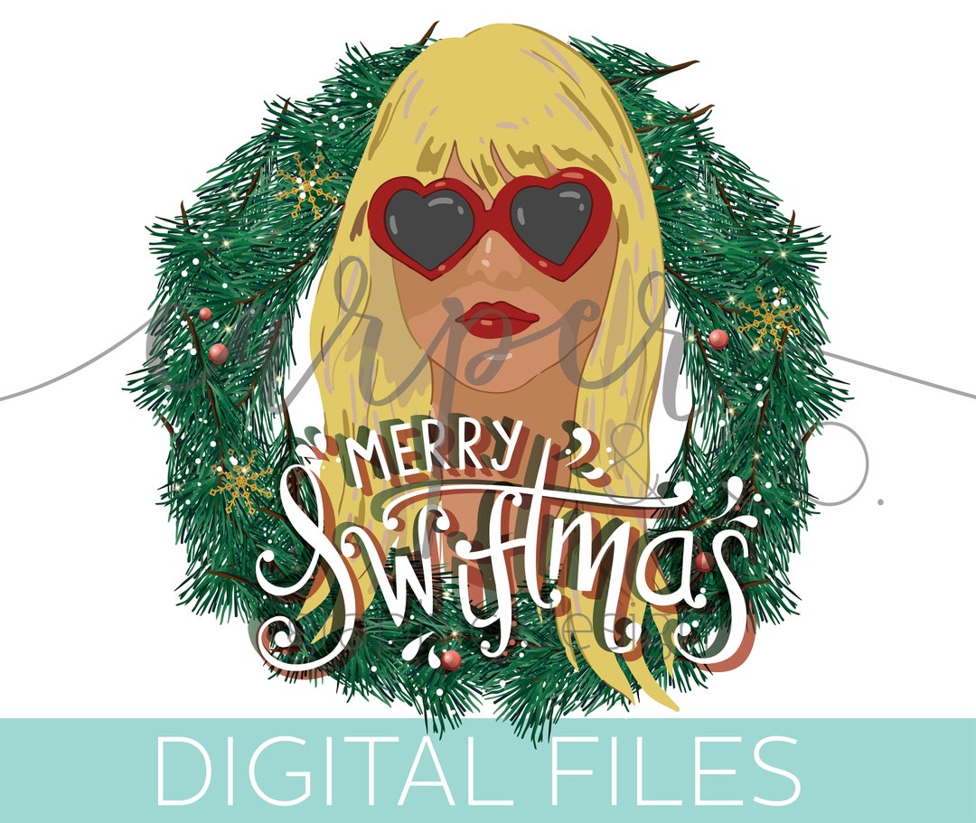 Merry Swiftmas Svg Sublimation Jpeg Png - Etsy